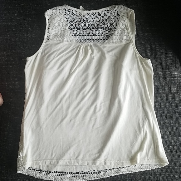 Solitaire | Tops | Ivory Boho Crochet Tank Top | Poshmark